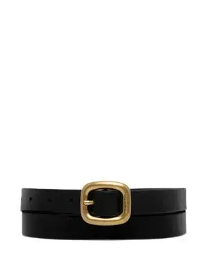 Marc O'polo Adina Buckle-fastening Leather Belt - Black