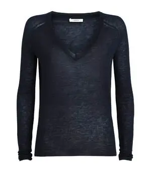 JOSEPH Cashmere Cashair Cetus Sweater - Navy