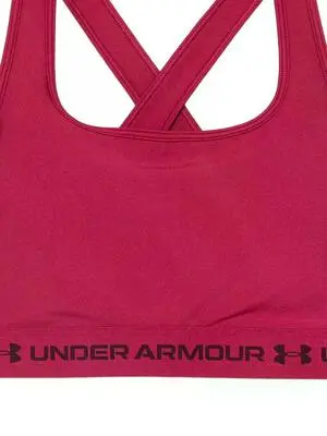 Under Armour Logo-tape Cross-back Sports Bra
