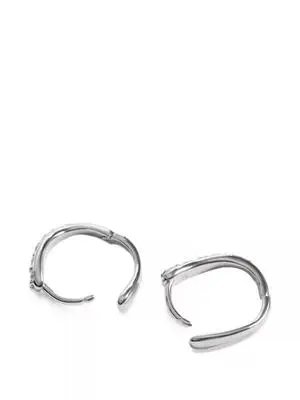 Monica Vinader Riva Pavé-diamond Small Hoop Earrings