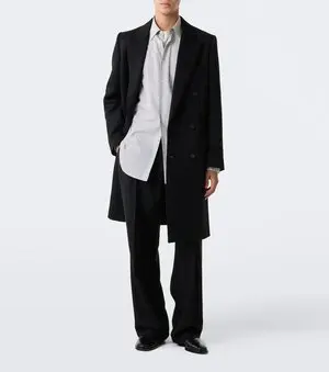 THE ROW Uday Striped Cotton Poplin Shirt