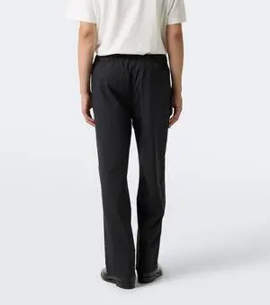 THE ROW Pascale Cotton And Silk Straight Pants
