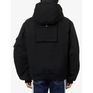 AWGE Multi Pocket Hunter Cotton-blend Bomber Jacket