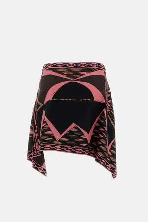 Emilio Pucci Foulard Silk Printed Duke Dune Skirt