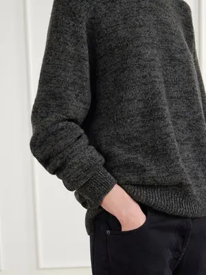 THE ROW Quellin Mouliné Cashmere Sweater