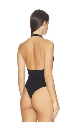 SANS FAFF Bamboo Halter V Bodysuit