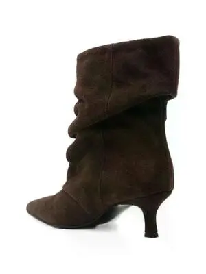 DIVINE FOLLIE Slouchy Pointed-toe Boots