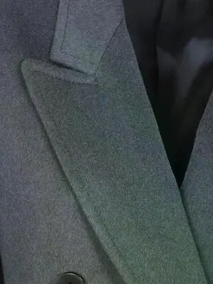 Paul Smith Dark Green Wool-cashmere Double-breasted Coat