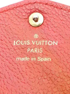 LOUIS VUITTON 2015 Portefeuil Sarah Monogram Empreinte Bi-fold Wallet