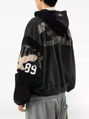 PROTOCOL INDEX Reconstructed Zip-up Hoodie
