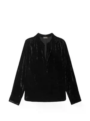 Zadig&Voltaire Tinky Velvet Blouse - Black