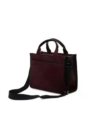 Dkny Logo-embossed Tote Bag - Red