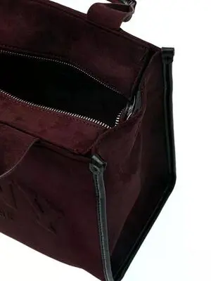 Dkny Logo-embossed Tote Bag - Red