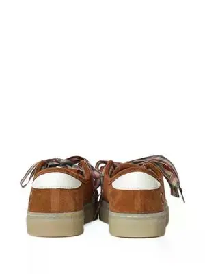 D.a.t.e. Suede Check-lace Sneakers