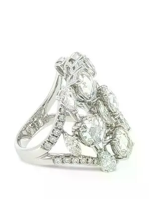 HYT JEWELRY Embellished Diamond Ring