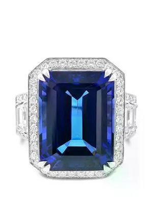 HYT JEWELRY Tanzanite And Diamond Ring