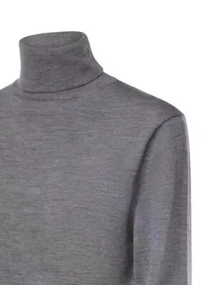THE FRANKIE SHOP Eve Thin Turtleneck Sweater Light