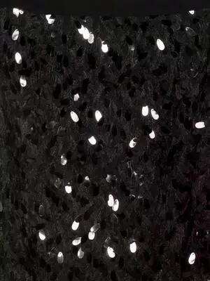 Marella Sequin-embellished Feathered Midi Skirt
