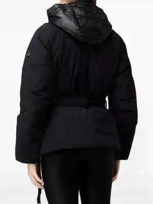 Moose Knuckles Belted Hooded Jacket