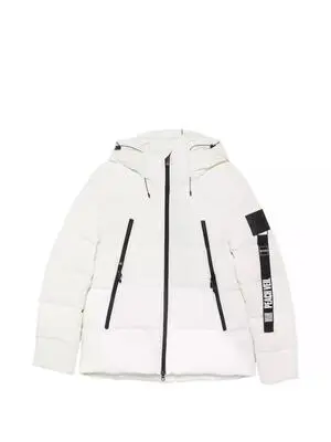 OUTHERE Claiborn Quilted Hooded Jacket - White