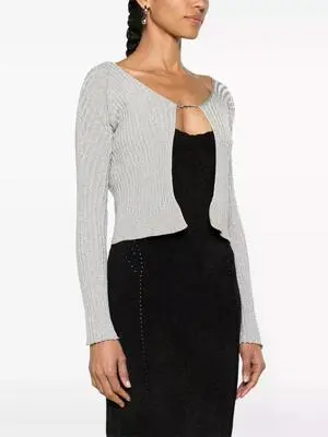 Jacquemus Pralu Lurex Cardigan