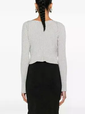 Jacquemus Pralu Lurex Cardigan