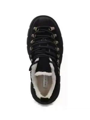 Inuikii Shearling-lined Suede Sneakers