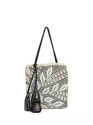 Magda Butrym Julia Crochet Tote Bag - Neutrals