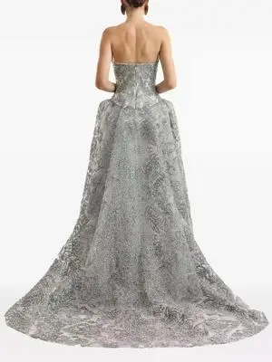 GEMY MAALOUF Strapless Sweetheart Gown