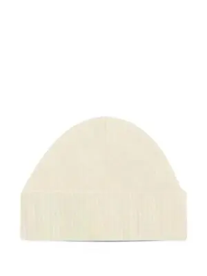 AMI Paris De Coeur Patch Alpaca Beanie