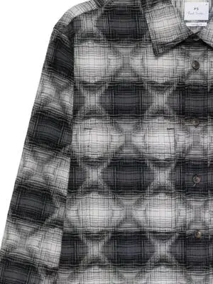 Paul Smith Geometric-print Pocket Shirt