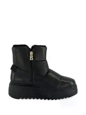 Bogner Leather Zip-fastening Ankle Boots - Black