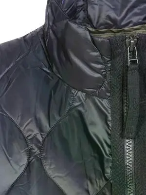 Taion Quilted High-neck Gilet - Black