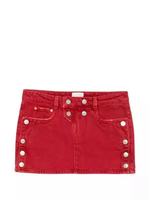 Isabel Marant Étoile Ralma Button-detailed Denim Mini Skirt