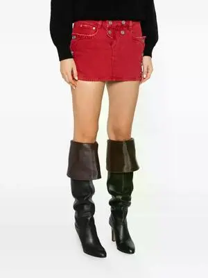 Isabel Marant Étoile Ralma Button-detailed Denim Mini Skirt