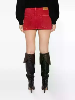Isabel Marant Étoile Ralma Button-detailed Denim Mini Skirt