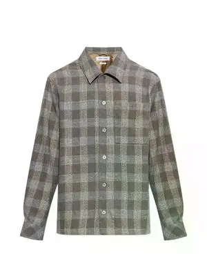 Samsøe Samsøe Sacastor Xo Check-pattern Shirt - Grey