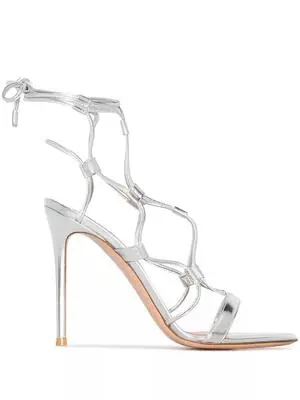 GIANVITO ROSSI Giza 120mm Leather Sandals