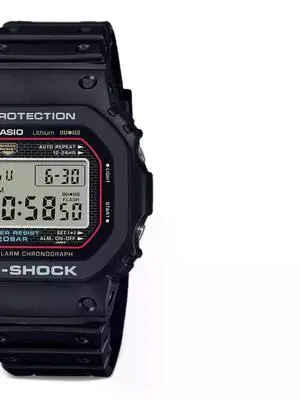 Casio G-shock Digital 5000 Series 43mm Watch - Black
