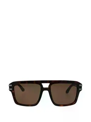 Dolce & Gabbana Tortoiseshell-effect Sunglasses - Brown