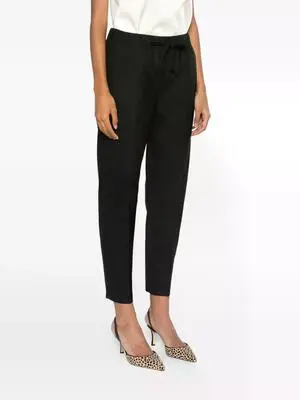 SEMICOUTURE Drawstring-waist Straight-leg Trousers