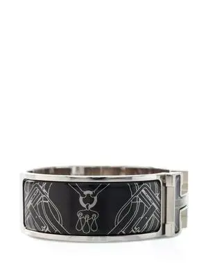 Hermès 2020s Clic Clac H Enamel Bracelet