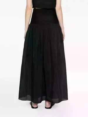 Matteau Pintuck Midi Skirt