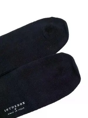 IN THE BOX Argyle-pattern Cotton Socks