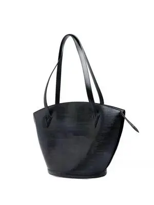 LOUIS VUITTON 1999 Epi Saint Jacques Gm Long Strap Tote Bag - Black