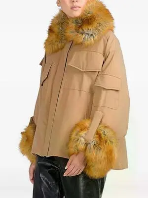 CANADIAN Yoho Faux-fur Trim Jacket