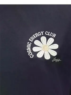 BOSS Floral-embroidered T-shirt