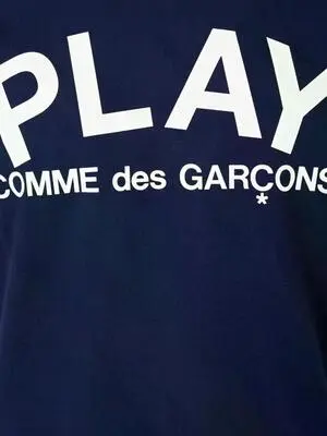 Play Comme Des Garcon Logo-print T-shirt
