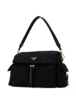 Prada Explore Large Re-nylon Shoulder Bag With Flap