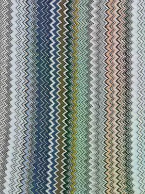 Missoni Zigzag-knit Fringed Scarf